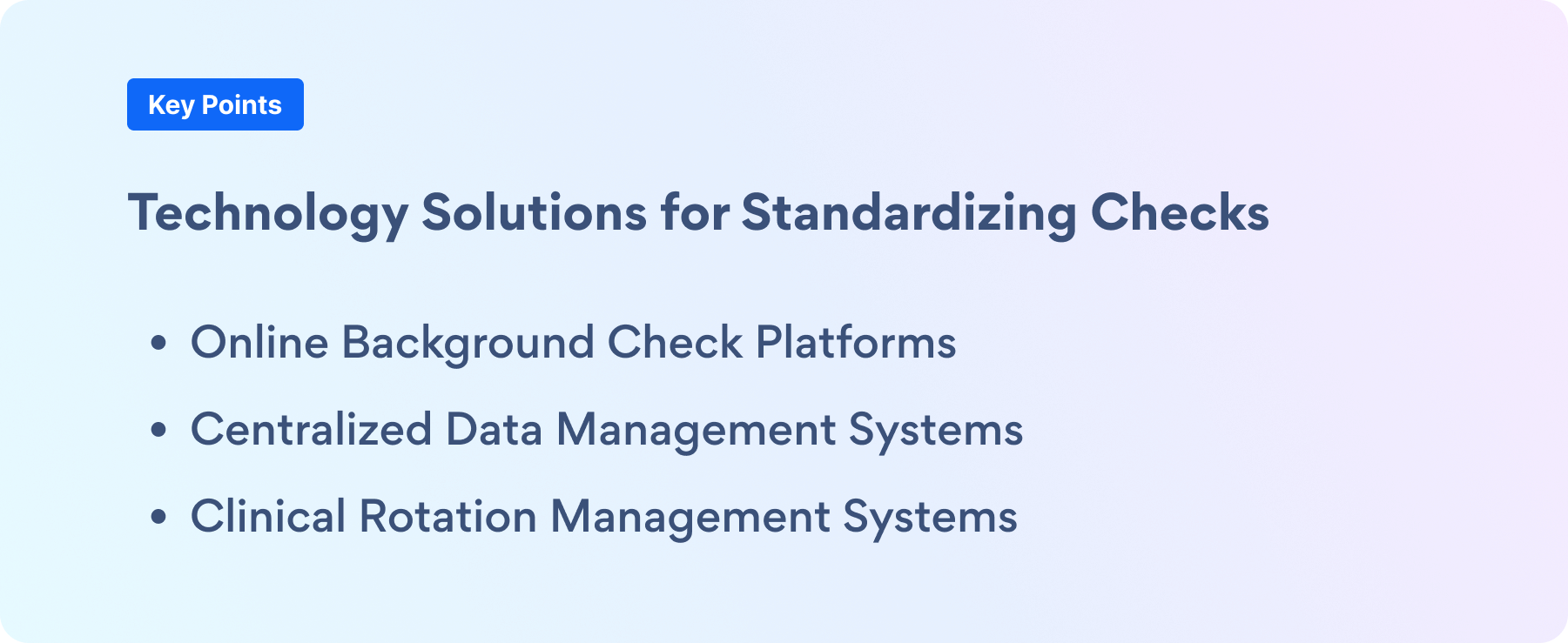 Standardize Medical Residency Background Checks With Ease